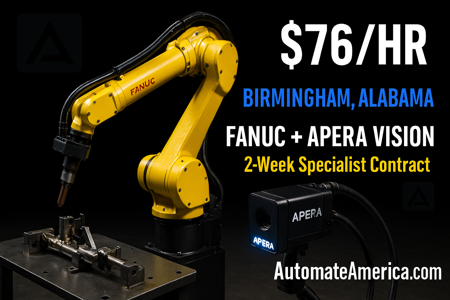 Birmingham Alabama Fanuc Vision Programmer Opportunities - Automate America