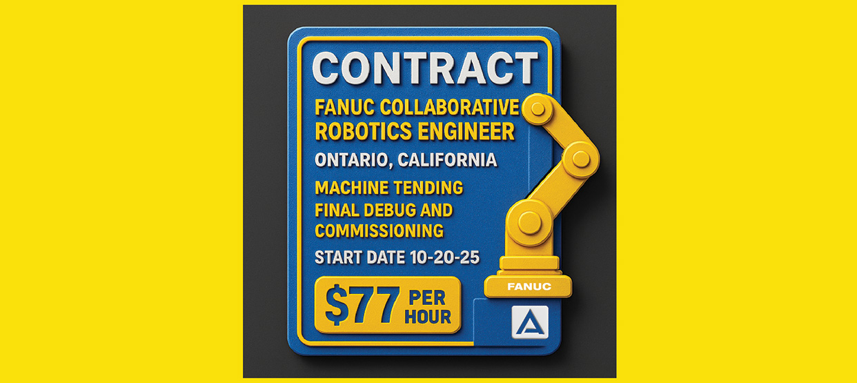 Fanuc Collaborative Robot Programmer for Aerospace - Automate America